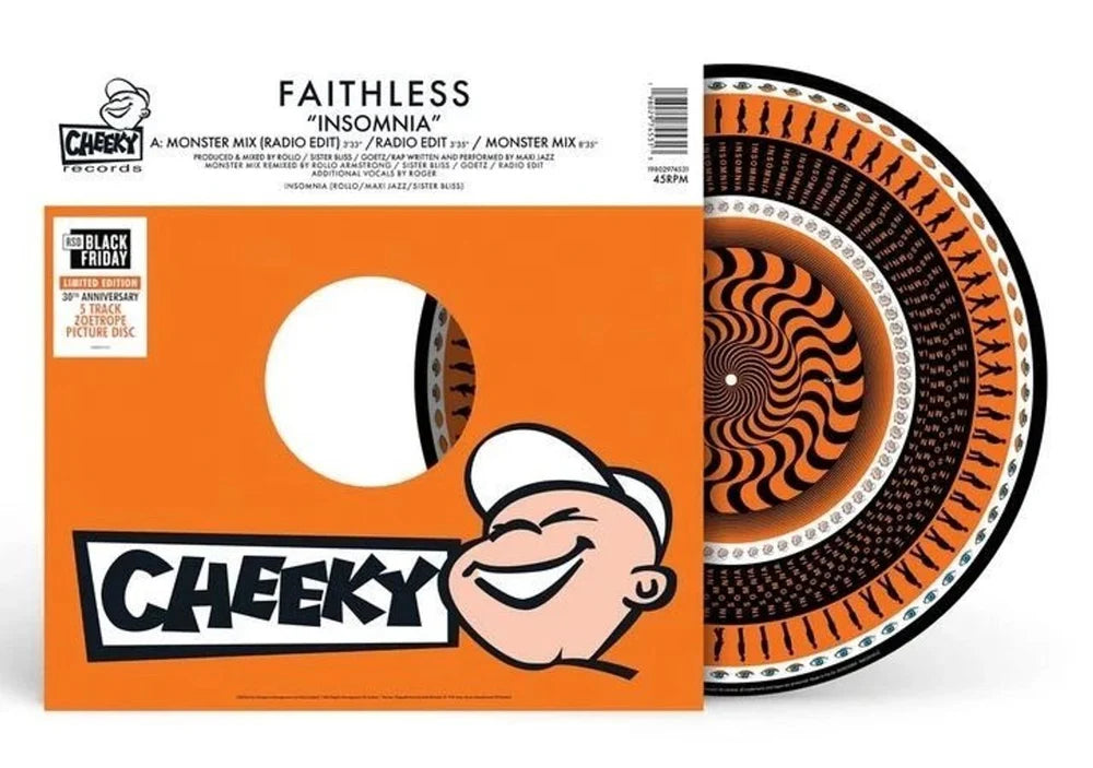 Faithless - Insomnia (30th Anniversary Limited Edition) (Zoetrope Pict ...