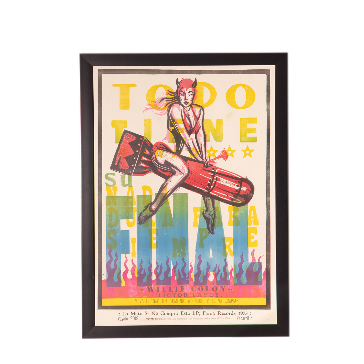 Poster La Linterna - Todo Tiene Su Final (Enmarcado) – Longplay
